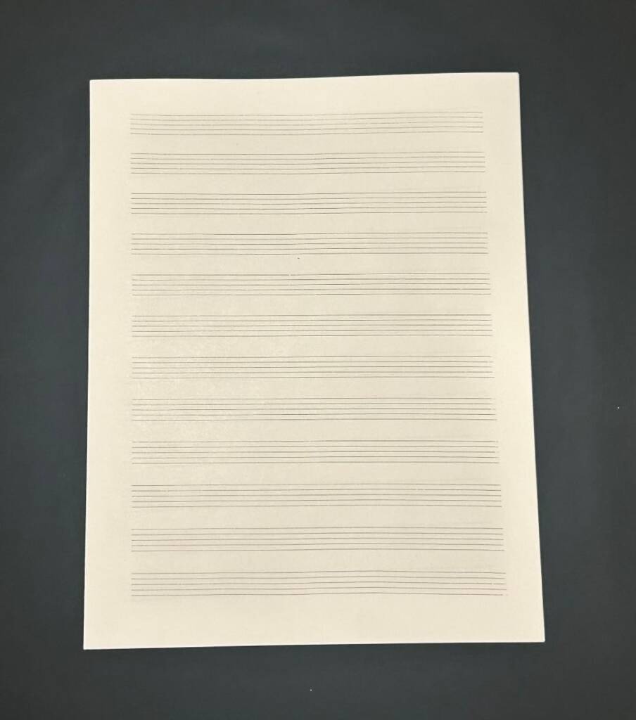 Blank Piano Sheet Music Paper - 30 Pages - Front and Back - ASKM ...